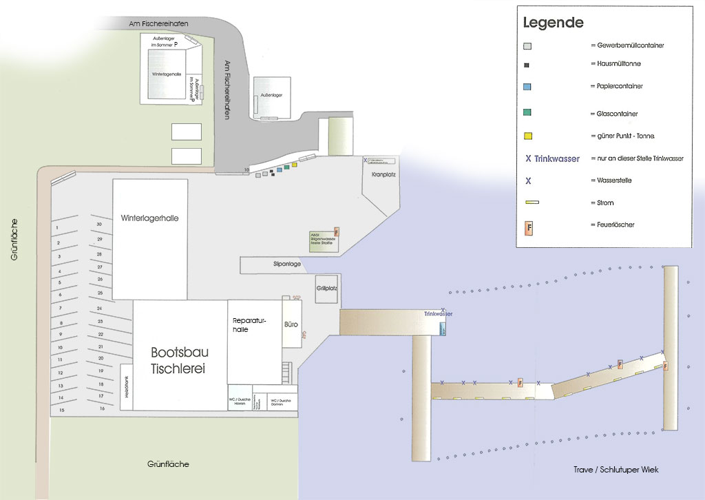 Werft und Tischlerei Grell - Anfahrtsbeschreibung